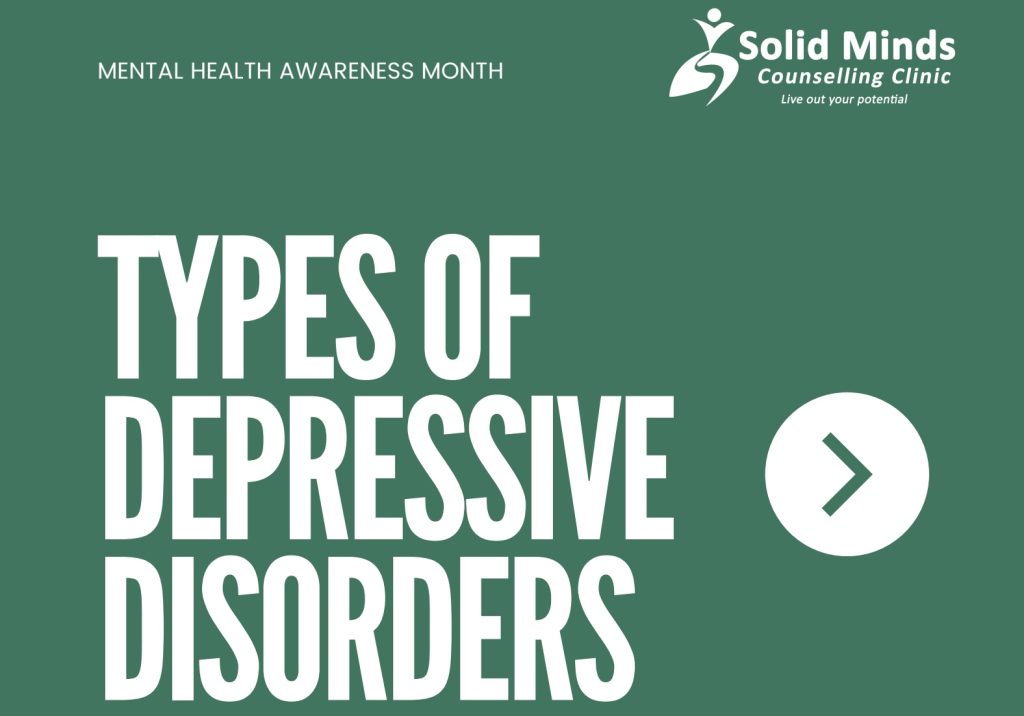 Types of Depression disorders – Solid Minds Counselling Clinic